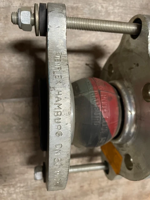 STENFLEX RUBBER COMPENSATOR / Type: A/DN50, Pn 16 / Stainless/ Good ...