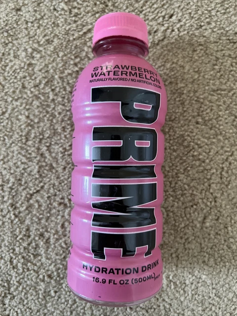 PRIME HYDRATION DRINK Strawberry Watermelon 1 x 500ml bottle KSI LOGAN ...