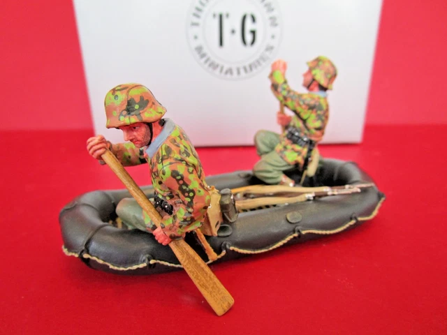 THOMAS GUNN SS051 "The Crossing" WW2 German Soldiers in Inflatable Boat ...