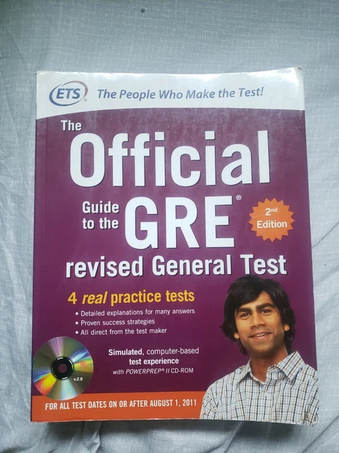 ETS THE OFFICIAL Guide to the GRE Revised General Test 2nd Edition ...