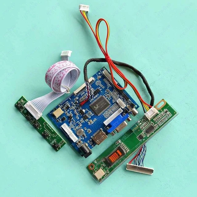 FIT LP154WX4-TLCA/TLCB LVDS 30 pin HDMI+VGA+AV 1-CCFL 1280x800 scheda ...