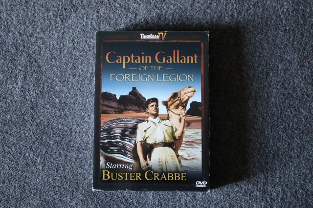 CAPTAIN GALLANT OF the Foreign Legion, 2 DVD set, Buster Crabbe, Cullen Crabbe EUR 25,47 ...