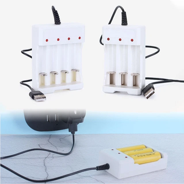 HIGH SPEED UNIVERSAL Battery Charger for AA AAA Rechargeable Batteries ...