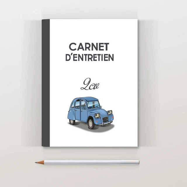 CARNET D'ENTRETIEN CITROËN 2cv 1980 bleu azurite EUR 6,50 - PicClick FR