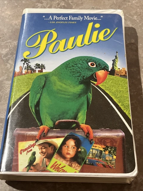 VINTAGE PAULIE VHS Tape Movie 1998 Gena Rowlands Tony Shalhoub **TESTED ...