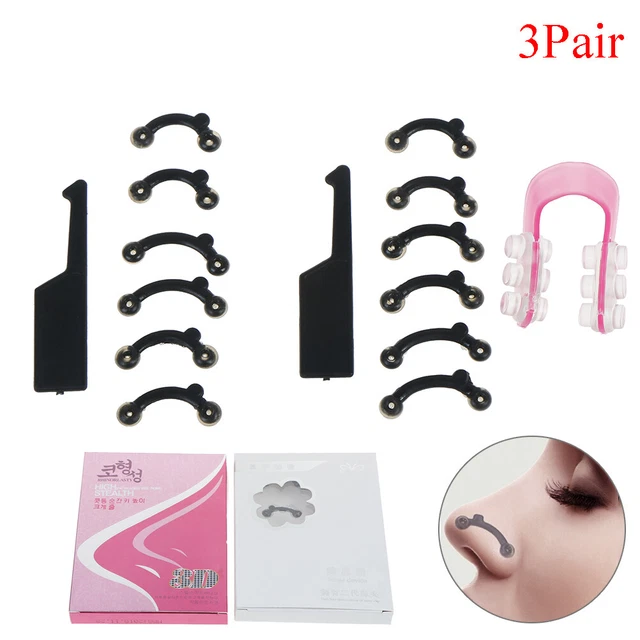 3 SIZES IN 1 nose up lifting shaping clip nose reshaper face corrector ...