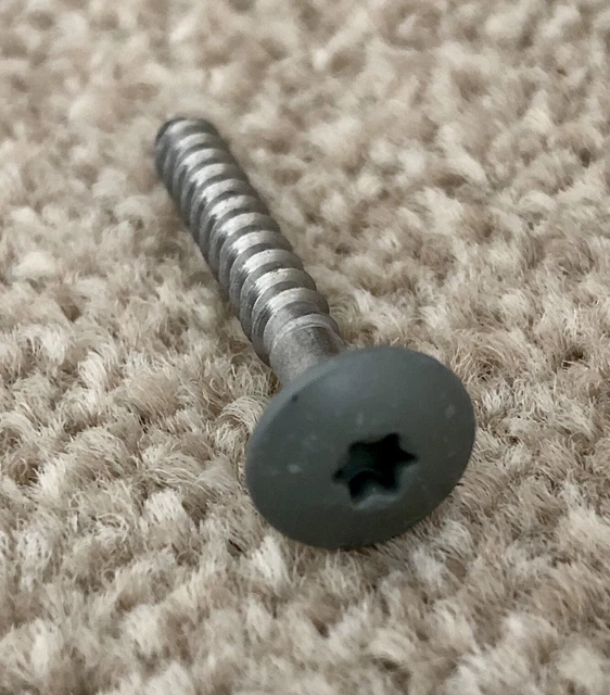 GENUINE JAMES HARDIE Coloured Screws - Slate Grey - Pack of 10 Screws £ ...
