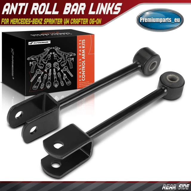 2X ANTI ROLL Bar Drop Links Rear for Mercedes-Benz Sprinter VW Crafter ...