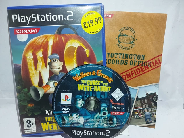 WALLACE & GROMIT: The Curse of the Were-Rabbit | PS2 | Complete ...