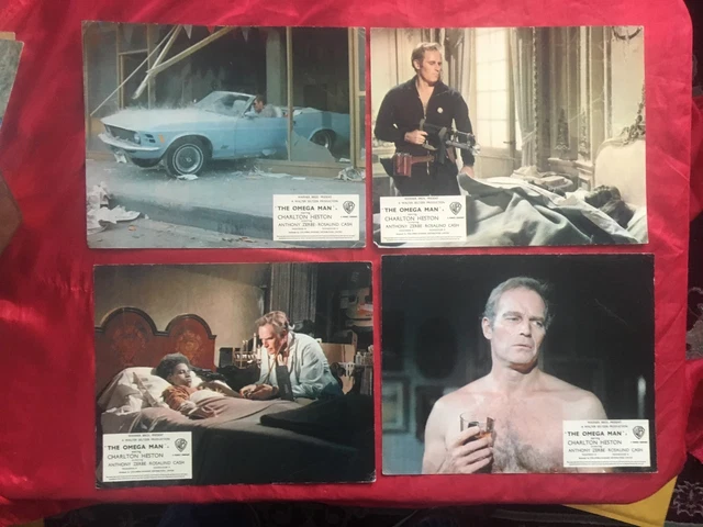 THE OMEGA MAN / Original Lobby Card Set 8 £18.73 - PicClick UK
