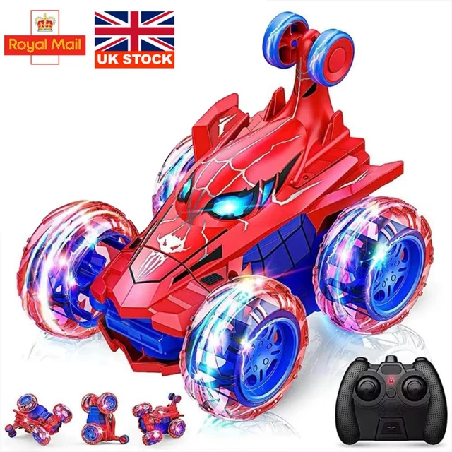 SPIDER-MAN RC STUNT Car Remote Control Cars Toys for Boys Girls ...