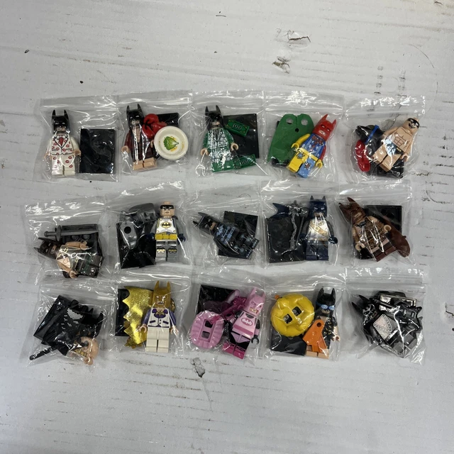 LEGO BATMAN MINIFIGURE bundle x 15 £60.00 - PicClick UK
