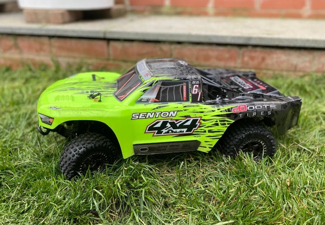 ARRMA SENTON 4X4 3S BLX Brushless RC Short Course Truck DumboRC Gyro ...