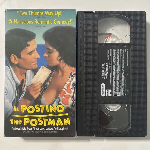IL POSTINO THE Postman (VHS) Massimo Troisi, Philippe Noiret ~ BUY 2 ...