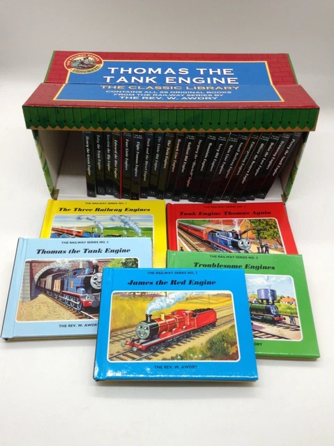 THOMAS THE TANK Engine: Classic Library Station Box Set all 26 Stories ...