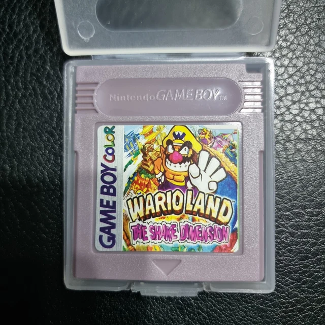 WARIO LAND - The Shake Dimension Gameboy Color Gameboy Advance | GBA ...
