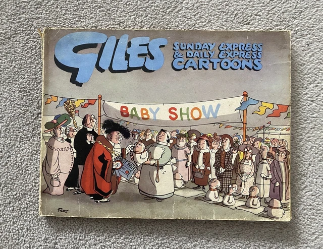 GILES CARTOON ANNUAL 5th Series 1950 to 1951 Fifth Edition original ...