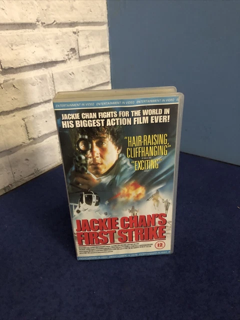 JACKIE CHAN'S FIRST Strike (VHS, 1998) £5.50 - PicClick UK