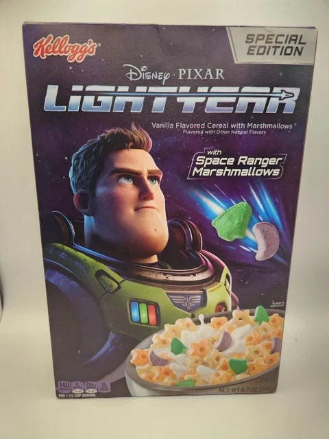 DISNEY PIXAR BUZZ Lightyear Kellogg’s Cereal NEW special edition £17.75 ... DISNEY PIXAR BUZZ Lightyear Kellogg’s Cereal NEW special edition £17.75 ...