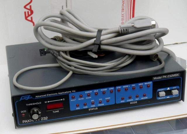 AEA PAKRATT PK-232MBX Multi Mode Data Controller, TNC £55.00 - PicClick UK