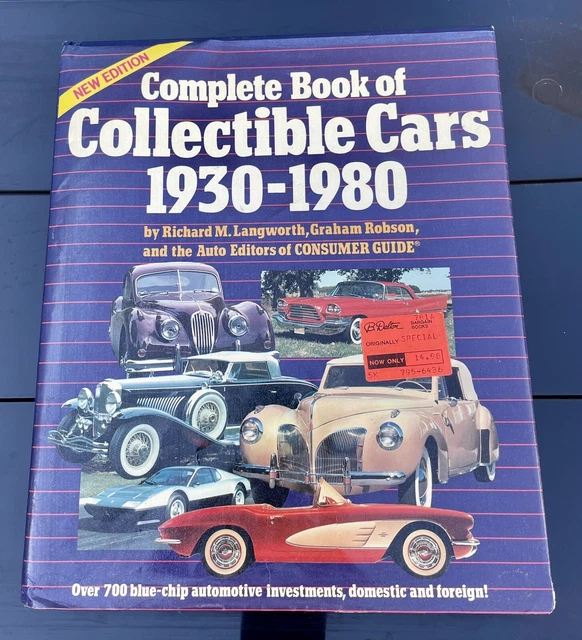 CONSUMER GUIDE COMPLETE Book of Collectible Cars 1930-1980 Langworth ...