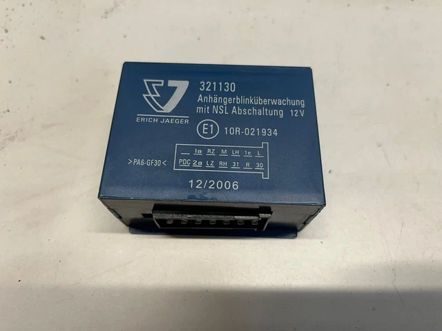 STEUERGERÄT RELAIS ANHÄNGERMODUL mit NSL Abschaltung 321130 ERICH ...
