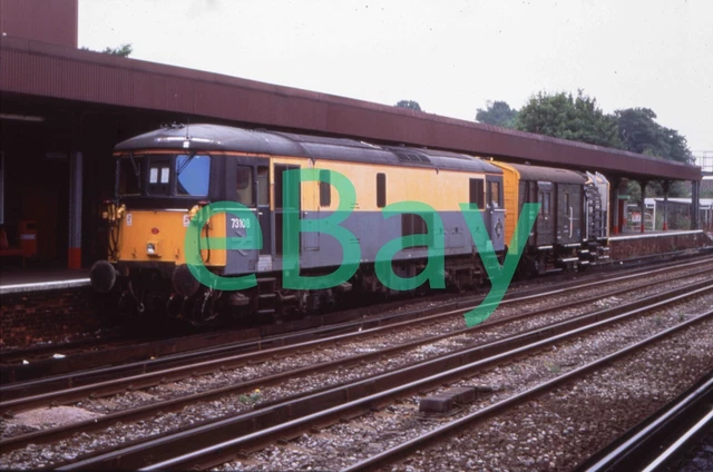 35MM RAILWAY SLIDE of Class 73 73108 @ Redhill £4.99 - PicClick UK