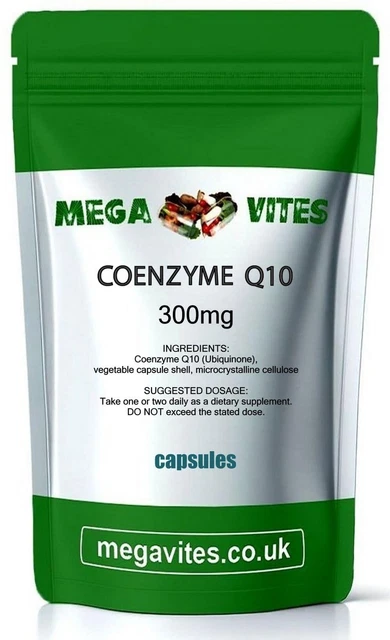 CO ENZYME Q10 (CO Q10) Capsules 300mg x 120 AMINOLAB £22.03 - PicClick UK
