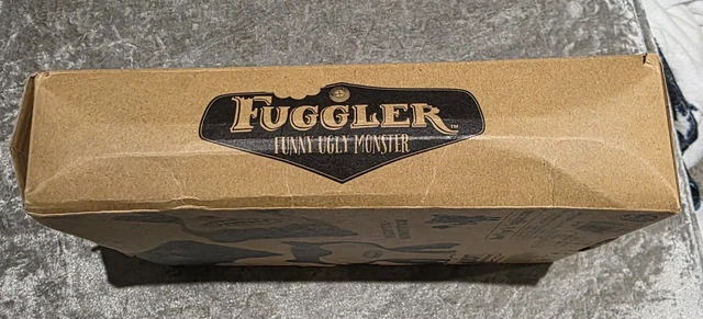 FUGGLER MUNCH MUNCH Green SEALED Funny Ugly Monster Soft Toy Plush £1. ...