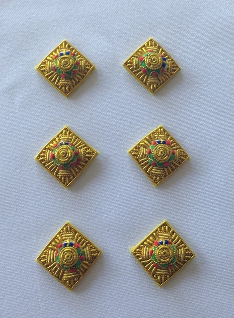 CAPTAIN RANK, OFFICER Rank Stars, Pips, Capt, Army, Military, Mess ...