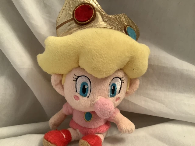 SUPER MARIO BROS. Baby Princess Peach 5" Plush No Tags £9.08 - PicClick UK