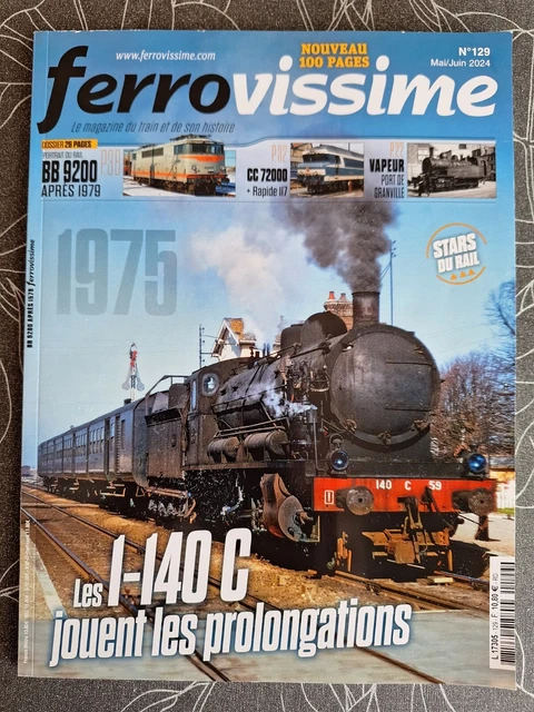 FERROVISSIME N°129 BB9200 CC72000 SNCF 140C EUR 6,00 - PicClick FR