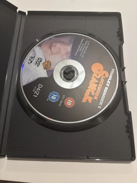 A CLOCKWORK ORANGE DVD Stanley Kubrick, Malcolm McDowell, Patrick Magee £1.17 - PicClick UK