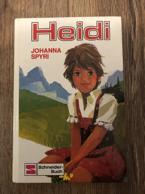 HEIDI SCHNEIDER-BUCH, JOHANNA Spyri, Rarität-sehr gut erhalten- Buch ...