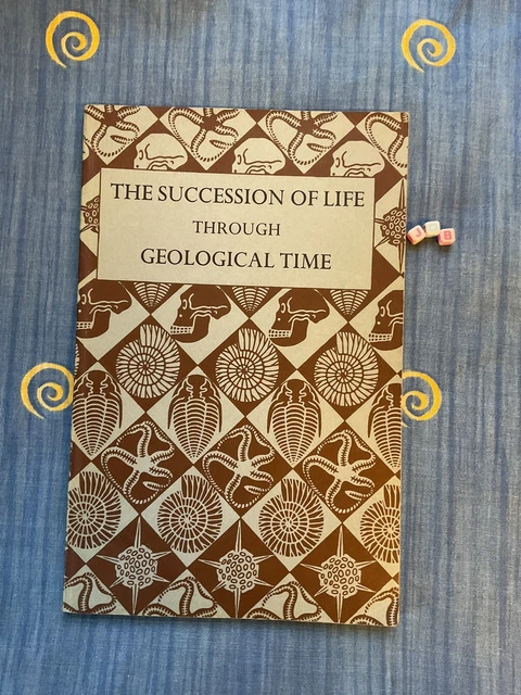 THE SUCCESSION OF Life through Geological Time 1964 Scarce Science Book ...