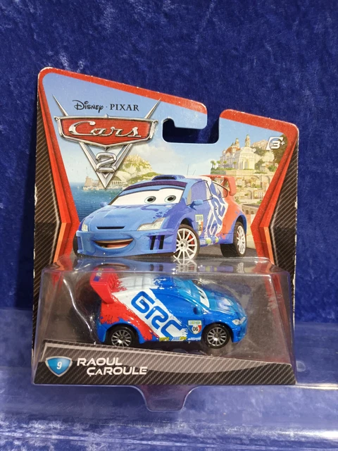 MATTEL DISNEY CARS 2 MOC Raoul Caroule V2809 $16.00 - PicClick AU