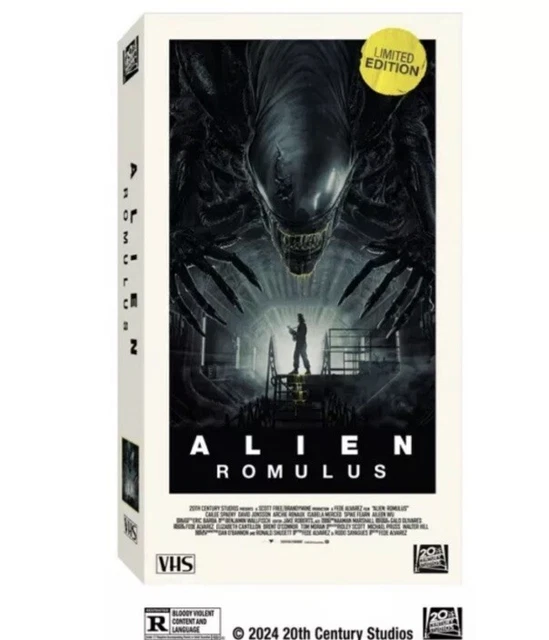 ALIEN ROMULUS (VHS) 2024 Limited Edition 20th Century Studios (PRE ...