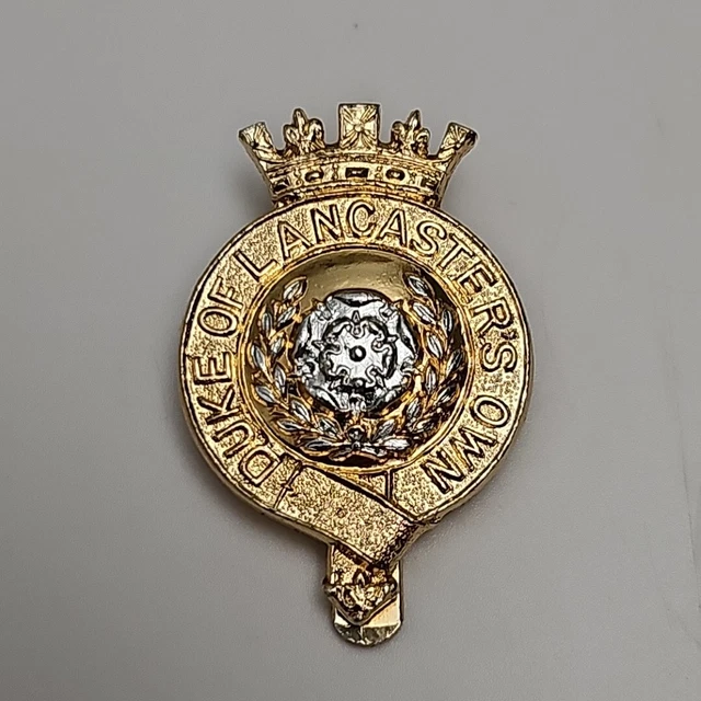 STAYBRIGHT DUKE OF Lancasters Own Yeomanry Regiment Staybrite Anodised ...