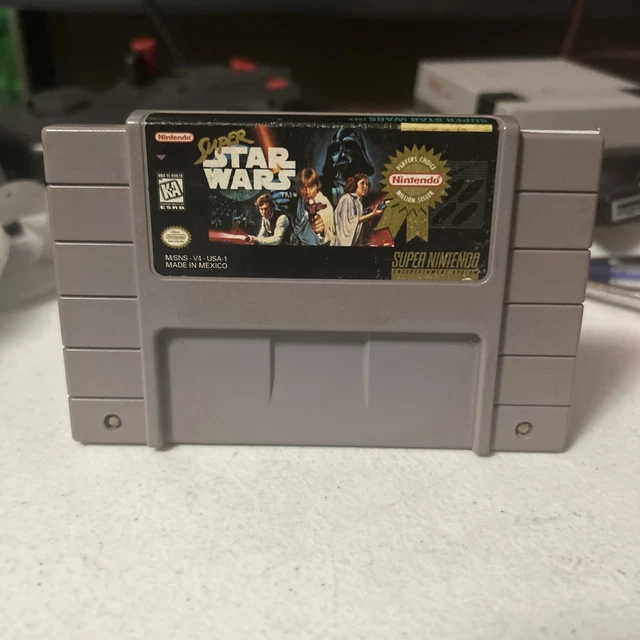 NINTENDO SUPER STAR Wars - SNES 1991 nettoyée testée fonctionnelle EUR ...