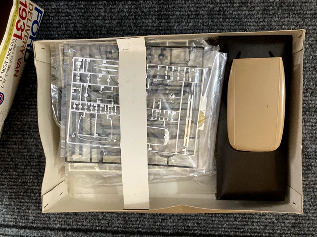 RARE VINTAGE GAKKEN 1/16 Ford Model A Delivery Van 1931 model kit, sealed bags £31.90 - PicClick UK