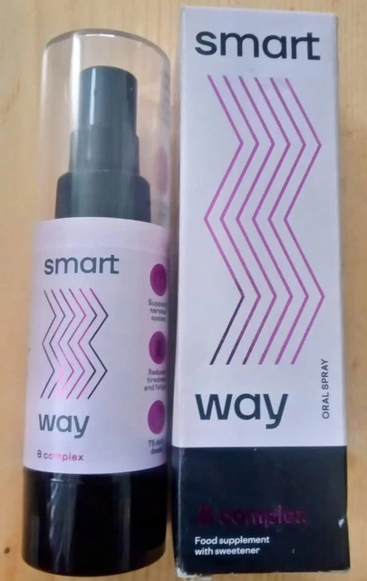 SMART WAY MULTIVITAMIN Vitamin B Complex Oral Spray 30 ml Supplement ...