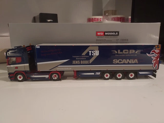WSI SCANIA STREAMLINE Topline Reefer Trailer Scale 1.50 $194.78 - PicClick