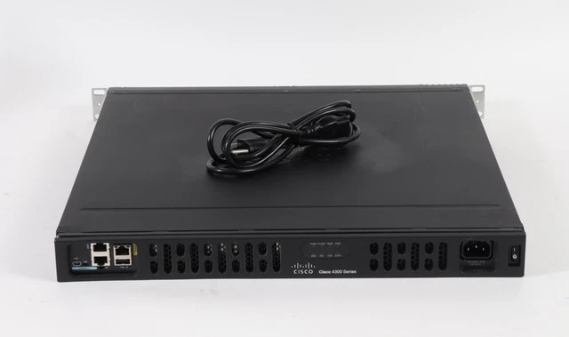 CISCO ISR4331 4300 Integrated Services Router ISR4331/K9 - No Clock ...