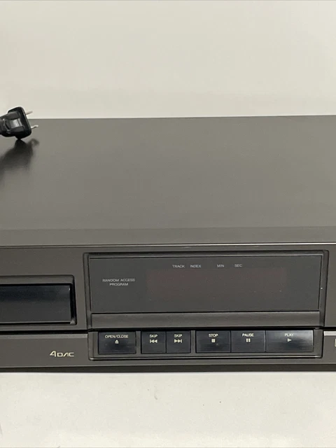 TECHNICS SL-PG100 SINGLE Disc Tray Compact Disc CD Player No Remote ...