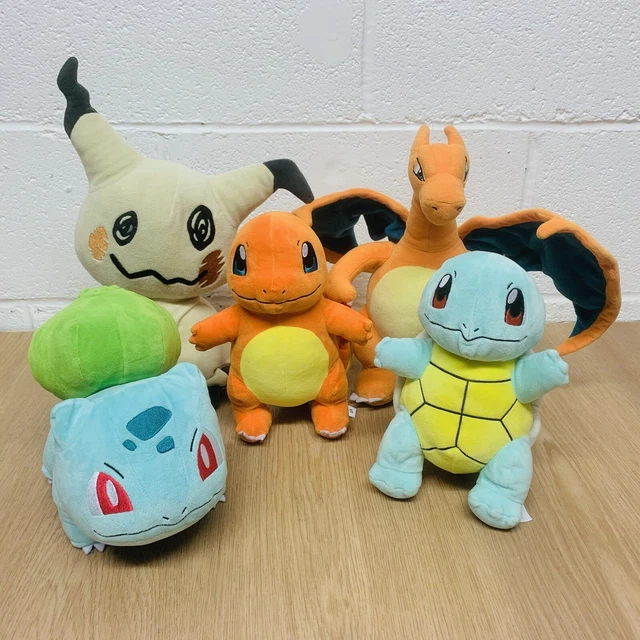 OFFICIAL WCT POKEMON Plush Soft Toys Bundle Charizard, Charmander ...