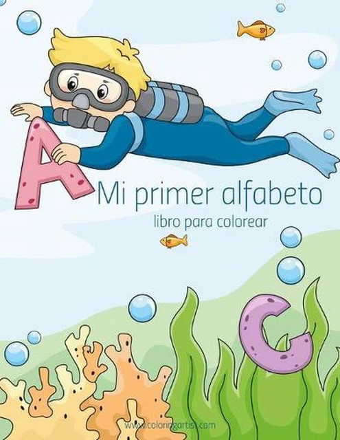 MI PRIMER ALFABETO libro para colorear 1 by Nick Snels (Spanish ...
