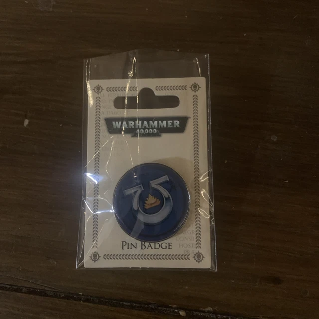 ULTRAMARINES BADGE SPACE Marine RARE Pin New 40K £2.01 - PicClick UK