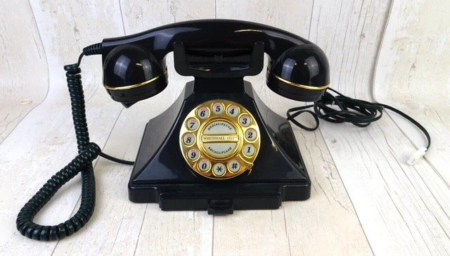 VINTAGE RETRO ROTARY Dial Up Telephone £9.99 - PicClick UK