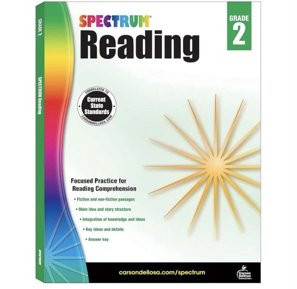 SPECTRUM READING COMPREHENSION Grade 2 Workbook £5.35 - PicClick UK