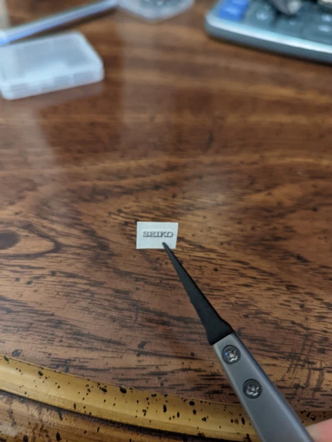 SEIKO DIAL EMBLEM Sticker Replacement Logo Watch Mod Skx Modding X1 $25 ...
